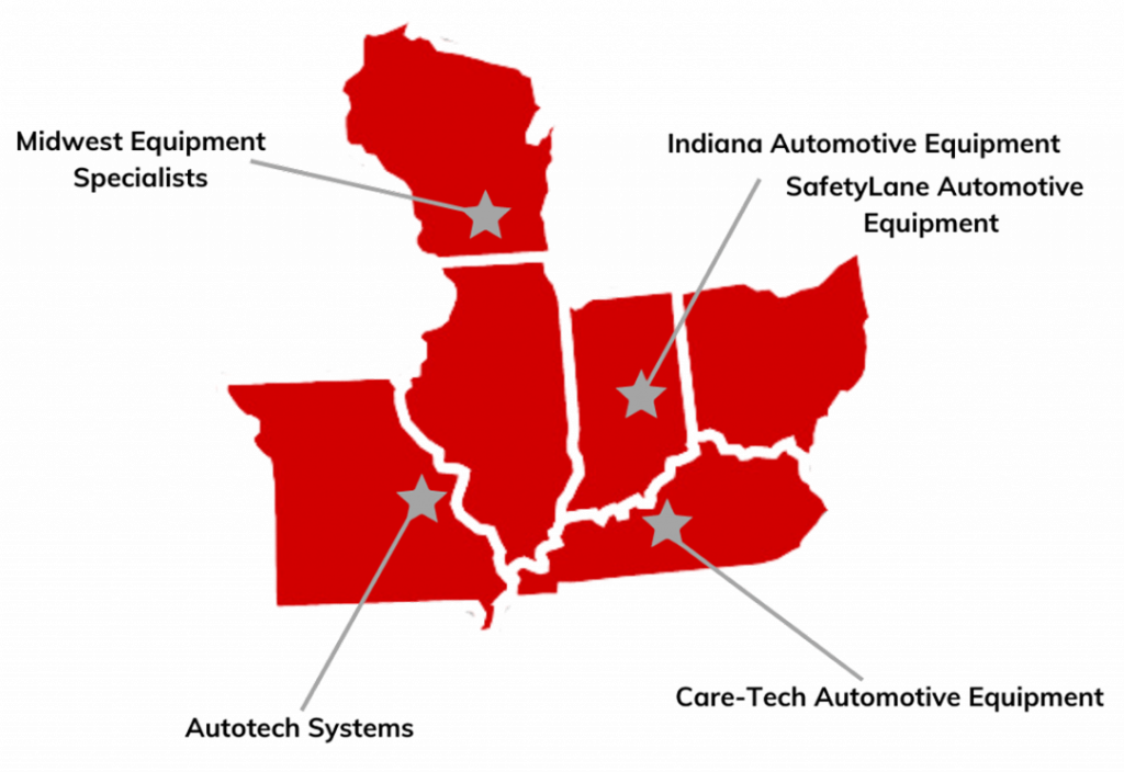 SLE Technologies Locations | Midwest Auto Shop Partner